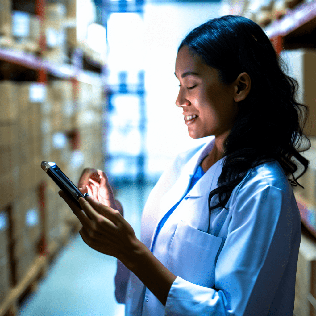 Pharmaceutical warehouse audit using eAuditor