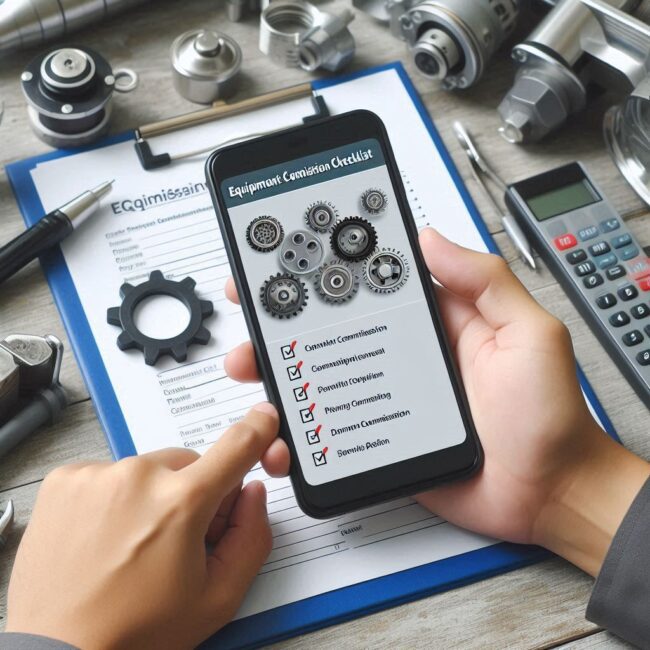 Equipment Commissioning Checklist - eAuditor Inspections