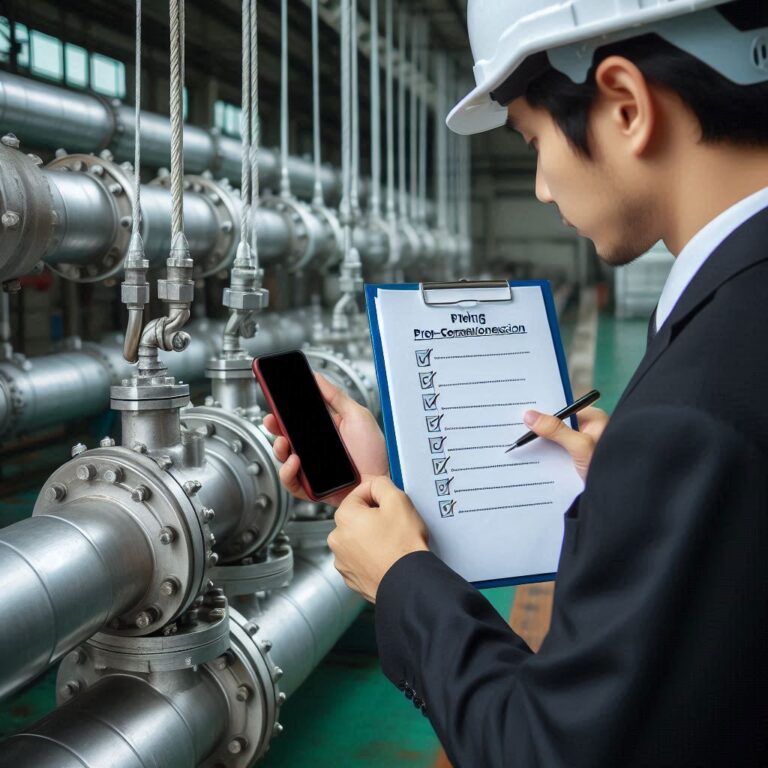 Piping Pre-Commissioning Checklist - eAuditor Audits