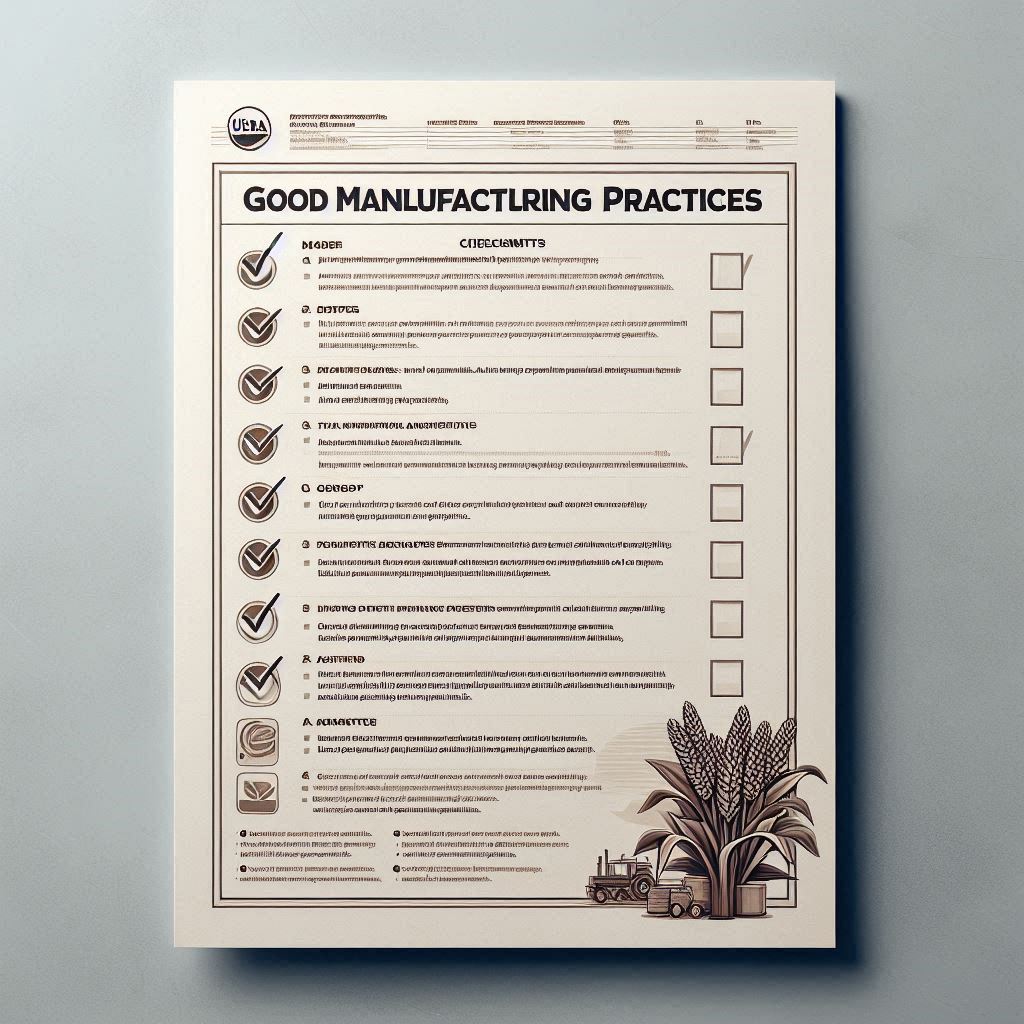 GMP Checklist Agriculture Department USDA - eAuditor
